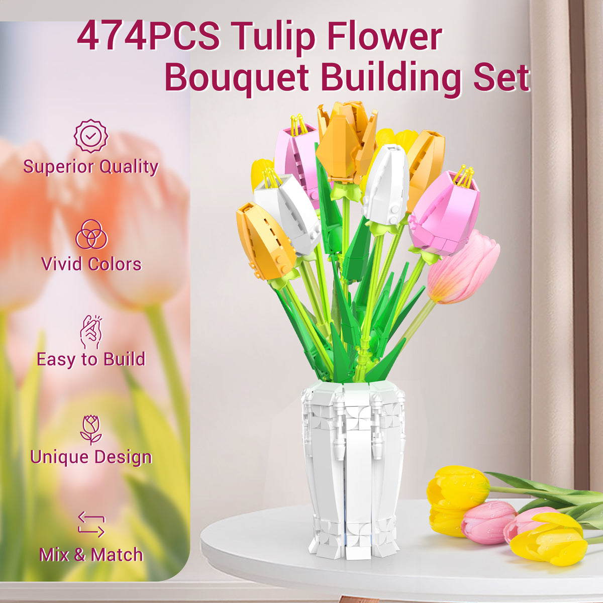 B825 Tulip Building Set – GP TOYS
